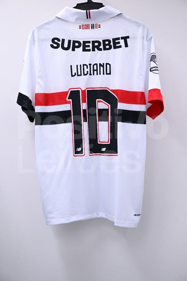Lote 49 - Camiseta, Luciano, nº 10/São Paulo Futebol Clube Vestuário em ...